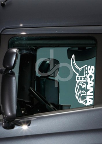 SCANIA VIKING X2 WINDOW VINYL STICKER HAULAGE CUSTOMISE TRUCKING | eBay