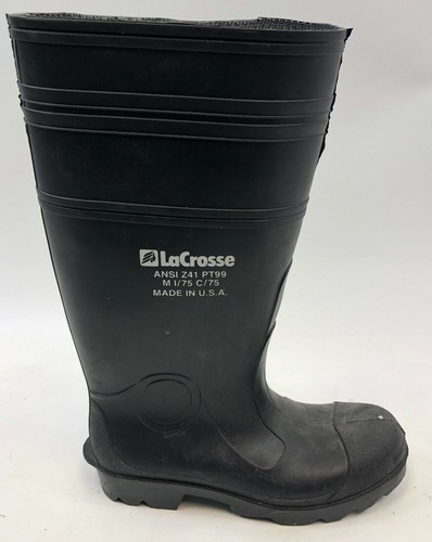 Lacrosse Steel Toe Work Laboratory Boots Waterproof Rubber ANSI Z41 ...