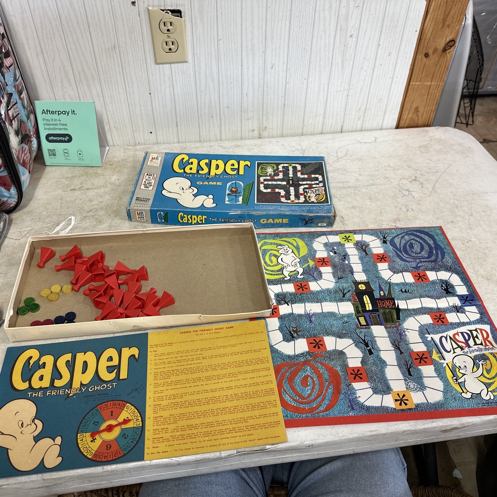 1959 Milton Bradley Casper the Friendly Ghost board game Mostly ...