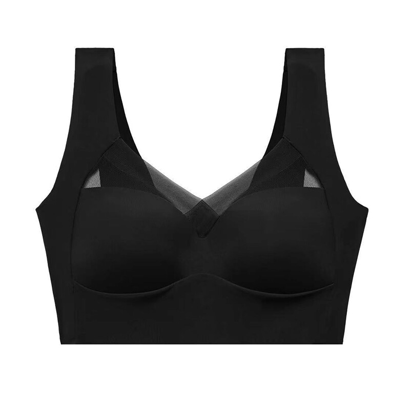 Burvogue Women Seamless Bras Plus Size Sports Bra Top Support ...