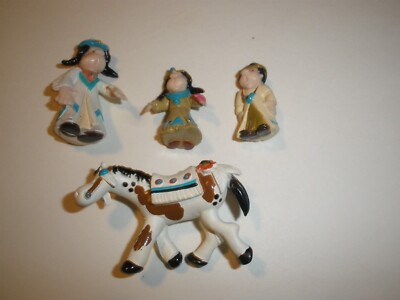 VNTG Callie N Friends Indian Princess Mini Figure Set Creata Toys 1995 ...