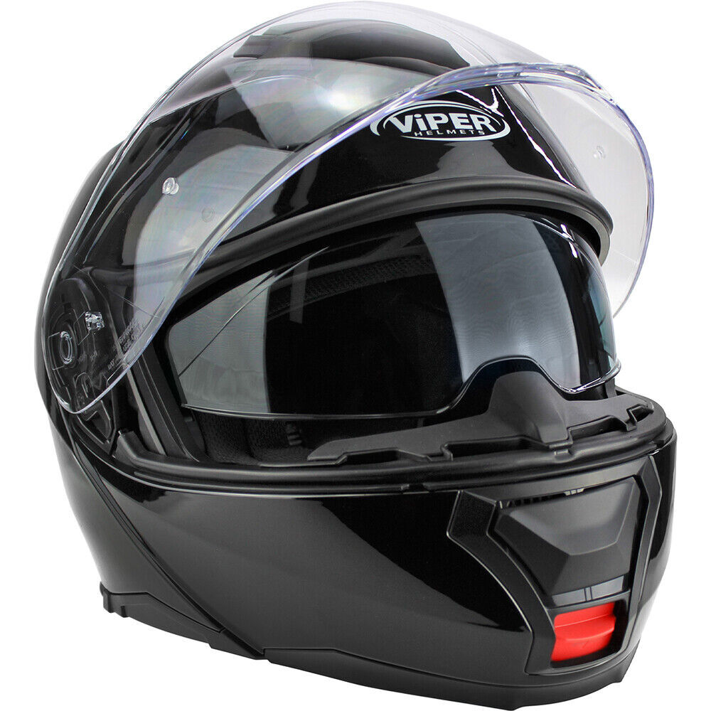 VIPER RS-V191 BLINC BLUETOOTH FLIP FRONT MOTORCYCLE BIKE CRASH DVS ...