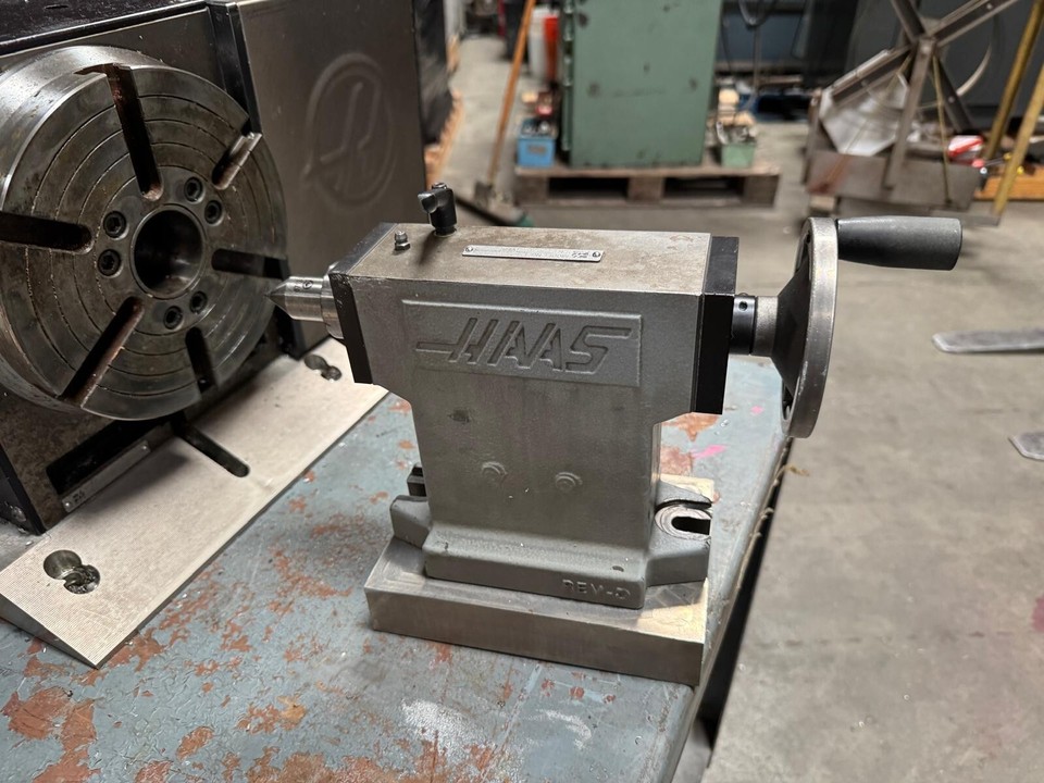 Haas HRT-210 CNC Servo Rotary Table 4TH Axis With Tailstock | eBay