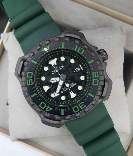 Citizen Promaster BN0228-06W Men's Dive Titanium Eco Drive Sports Watch ...