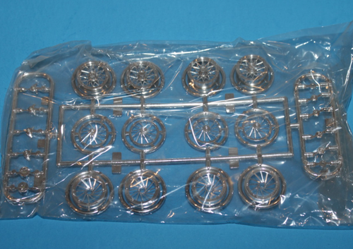 Fujimi 1/24 Chrome Wire Wheel Set !NO TIRES! Car Model Kit Set #13 NO ...