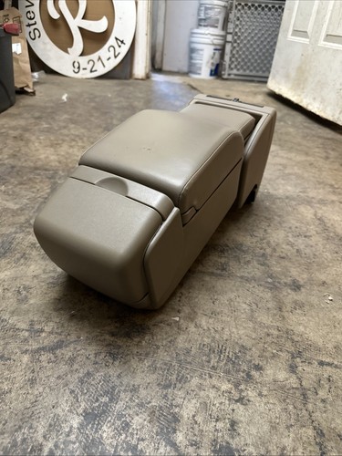 00-05 Buick LeSabre Center Console Armrest Cup Holder Rear Vent Tan ...
