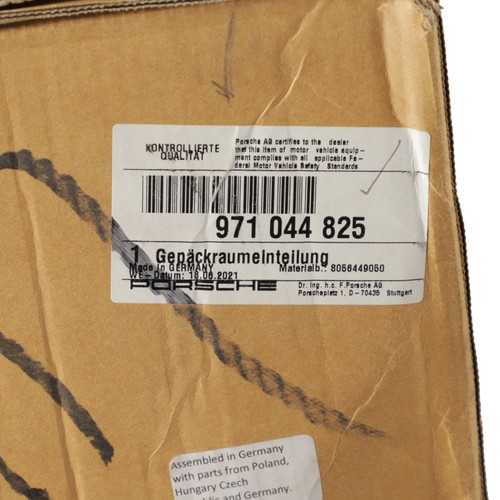 GENUINE PORSCHE Panamera 19-22 Luggage Comp. Layout Management Sys. 971 ...