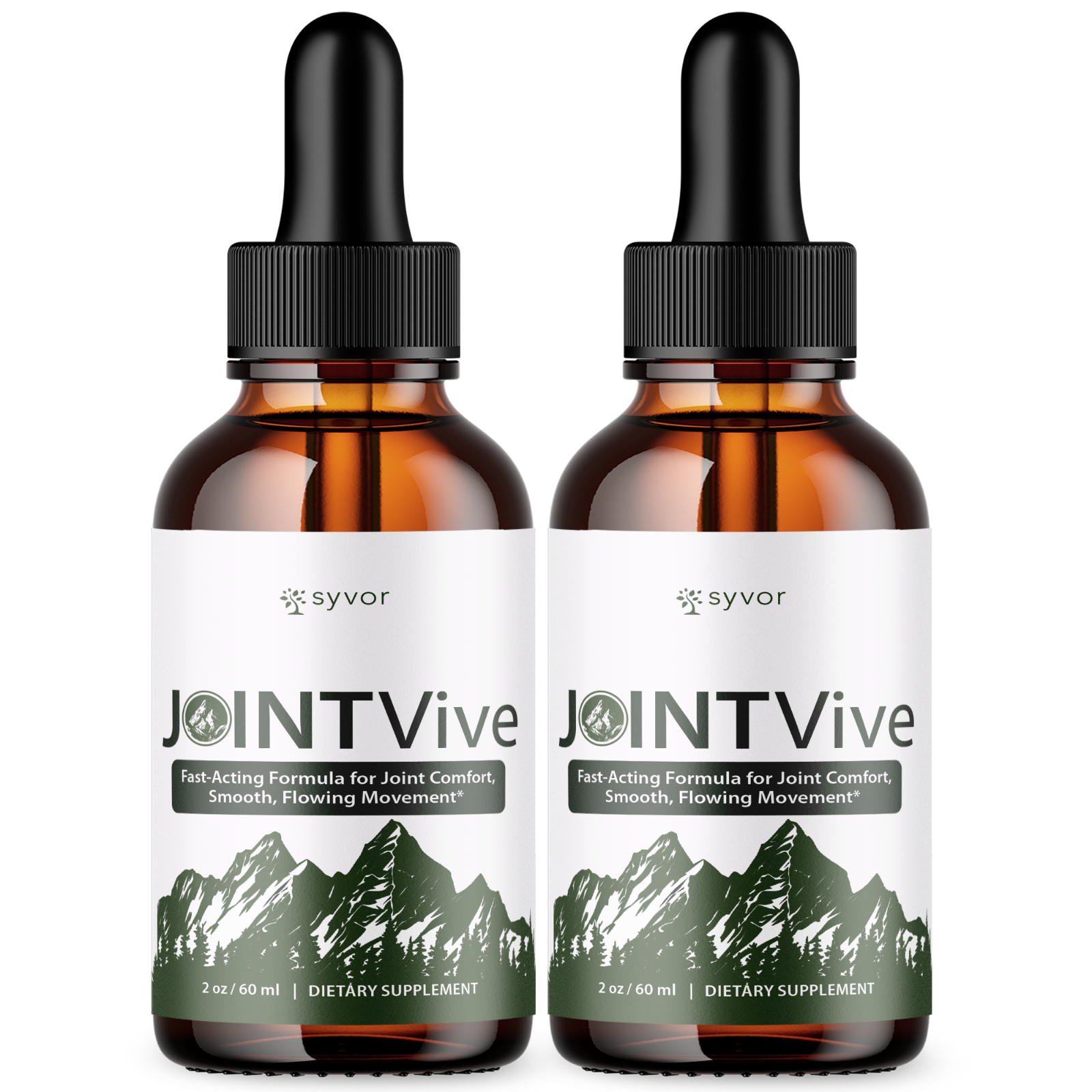(2 Pack) Joint Vive Drops Advanced Joint Support Vitamin Supplement 60 ...