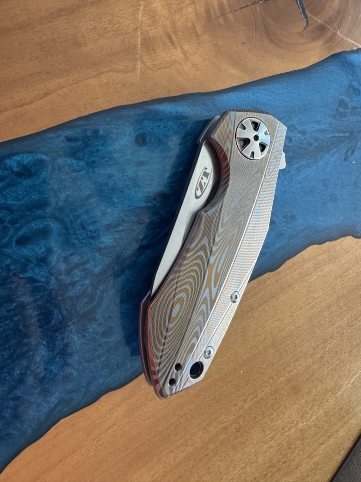 Zero Tolerance ZT 0456 Sinkevich Knife Discontinued CTS 204P Custom ...