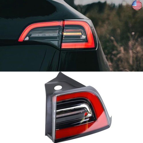 4-PIN Rear Tail Light Assembly Compatible With 2019-2024 Tesla Model Y ...