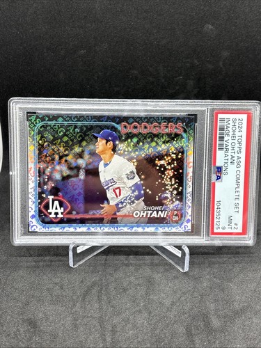 2024 TOPPS ASG COMPLETE SET SHOHEI OHTANI IMAGE VARIATIONS PSA 9 ...