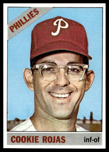 1966 Topps #170 Cookie Rojas Philadelphia Phillies EX-EXMINT | eBay