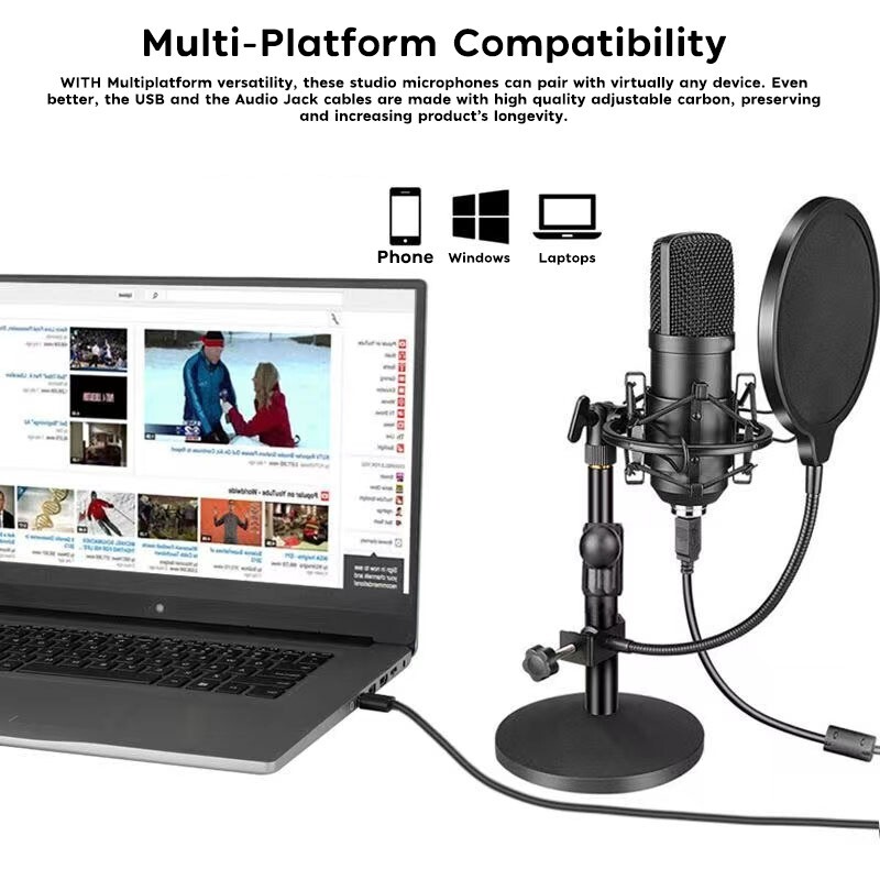 FIFINE T058B Technology USB Condenser Microphone for sale online | eBay