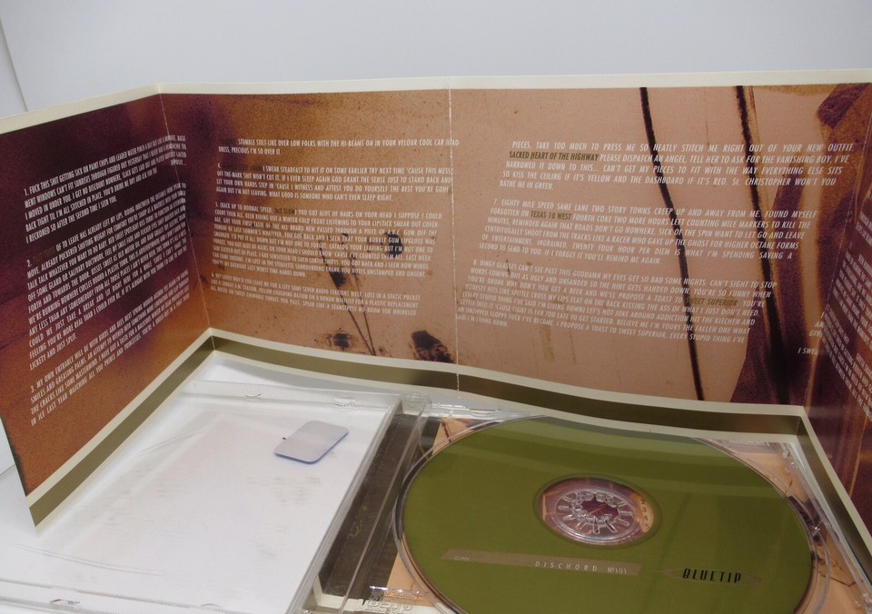 Bluetip Dischord № 101 Dischord Records Compact Disc Compact Disc 1996 ...