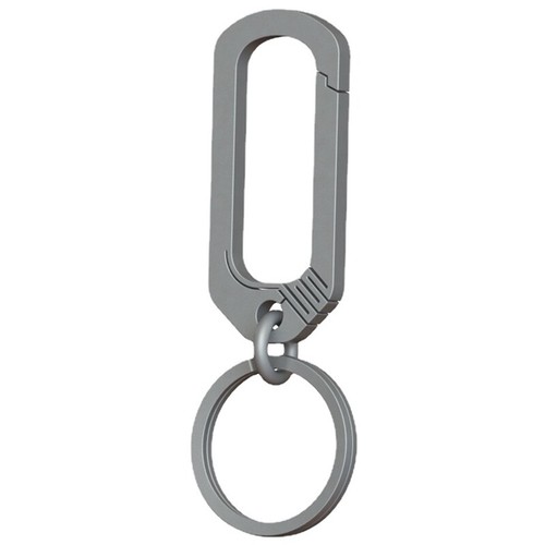 Titanium Buckle Keychain Titanium Alloy Simplicity Buckles Camping ...
