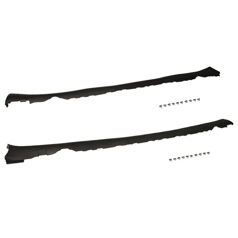 Left & Right Side Skirt Lower Rocker Molding Cover For 2017-23 TESLA ...
