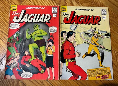 Adventures of the Jaguar #6 - 7, 12 1962 Comics | eBay