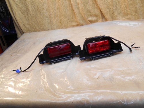 T1151 2004 04 HONDA TRX500 FA RUBICON 4X4 TAIL LIGHTS L & R + SHROUDS ...