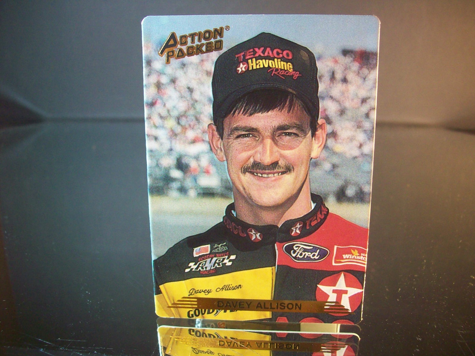 Davey Allison #28 Texaco Havoline Action Packed 1993 Card #97 | eBay