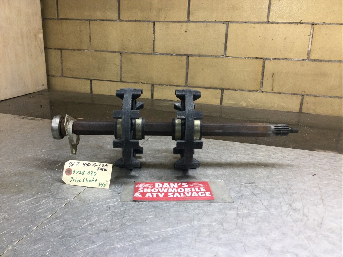 1997 Arctic Cat ZL 440 Track Driver Drive Axle Shaft Cogs 97 1997 Arctic Cat ZL 440 Track Driver Drive Axle Shaft Cogs 97