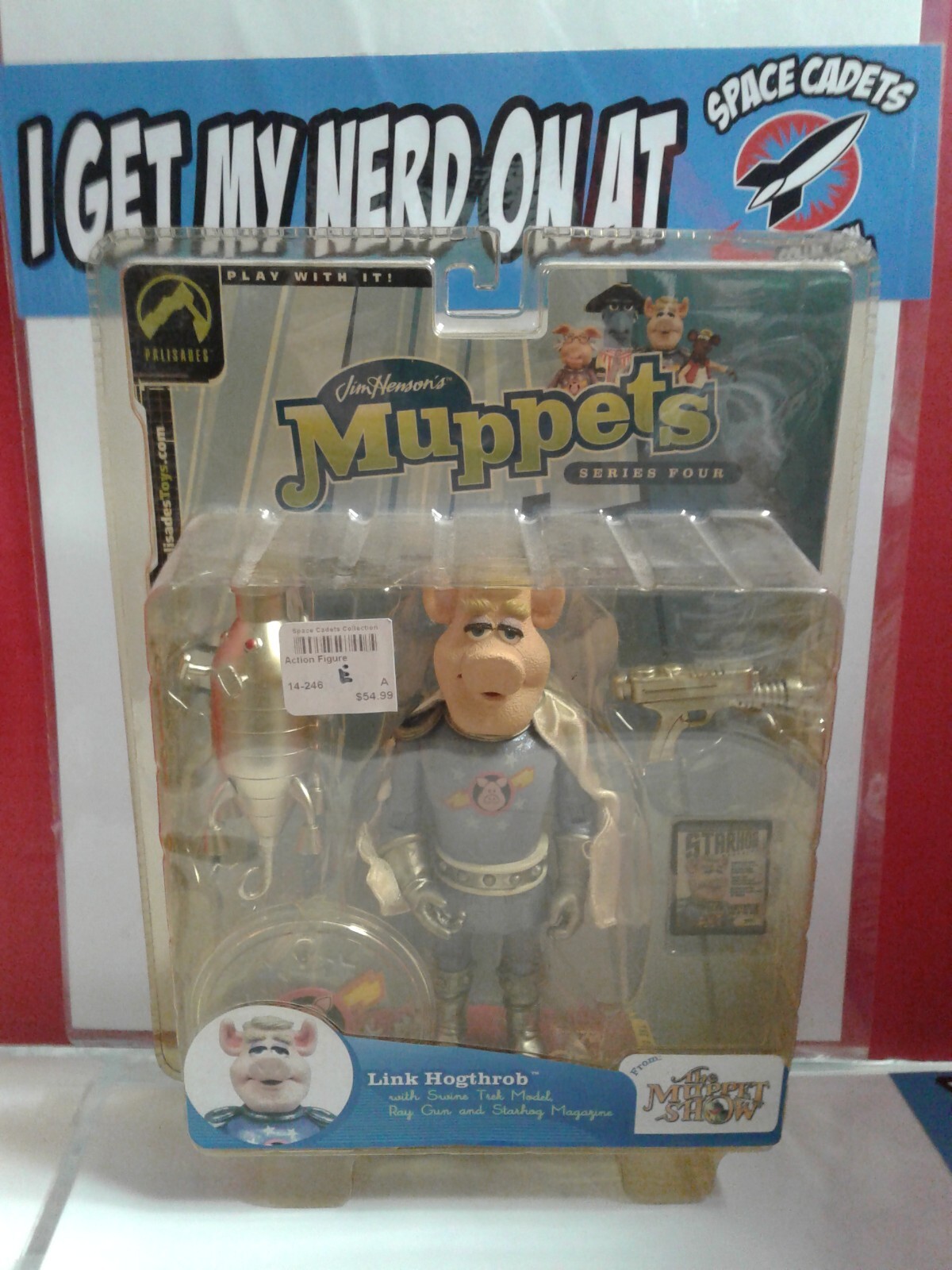 The Muppets Series 4 Action Figure Link Hogthrob 2003 | eBay