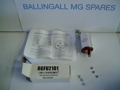 141-750 FLASHER UNIT 3 PIN SCREW IN CONNECTOR POSITIVE EARTH MG TF MGA ...