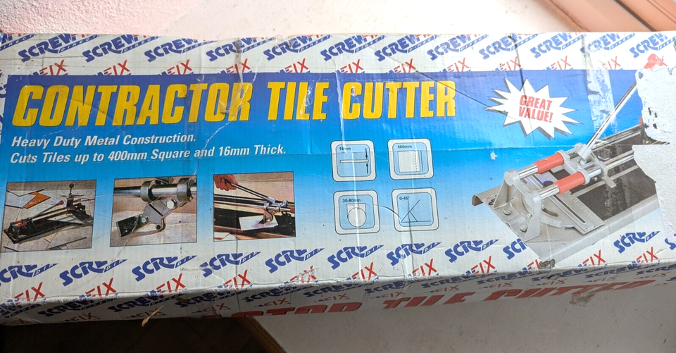Screwfix Contractor Tile Cutter | eBay UK