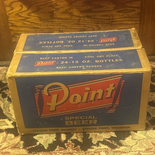 Vintage “Point” Special Beer-Cardboard Beer Bottle Case-Stevens Points ...
