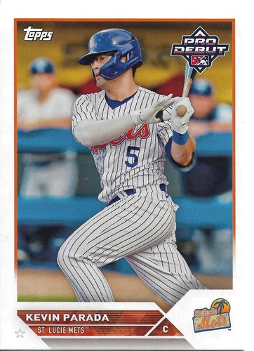 Kevin Parada Topps #PD-125 Trading Card (Excellent Condition) | eBay