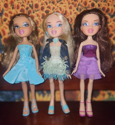 Bratz Hollywood Style Cloe, Phoebe & Yasmin - lot of 3 dolls - used condition | eBay
