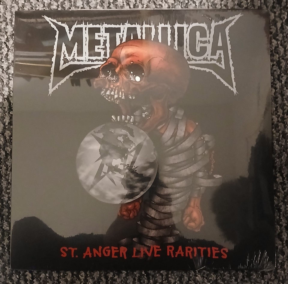 Metallica - St Anger Live Rarities Vinyl Club 12" EP New And Sealed ...