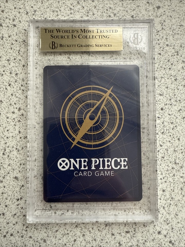 BGS 9.5 One Piece OP11 Monkey D. Luffy Gold SP Alt Art JAPANESE | eBay