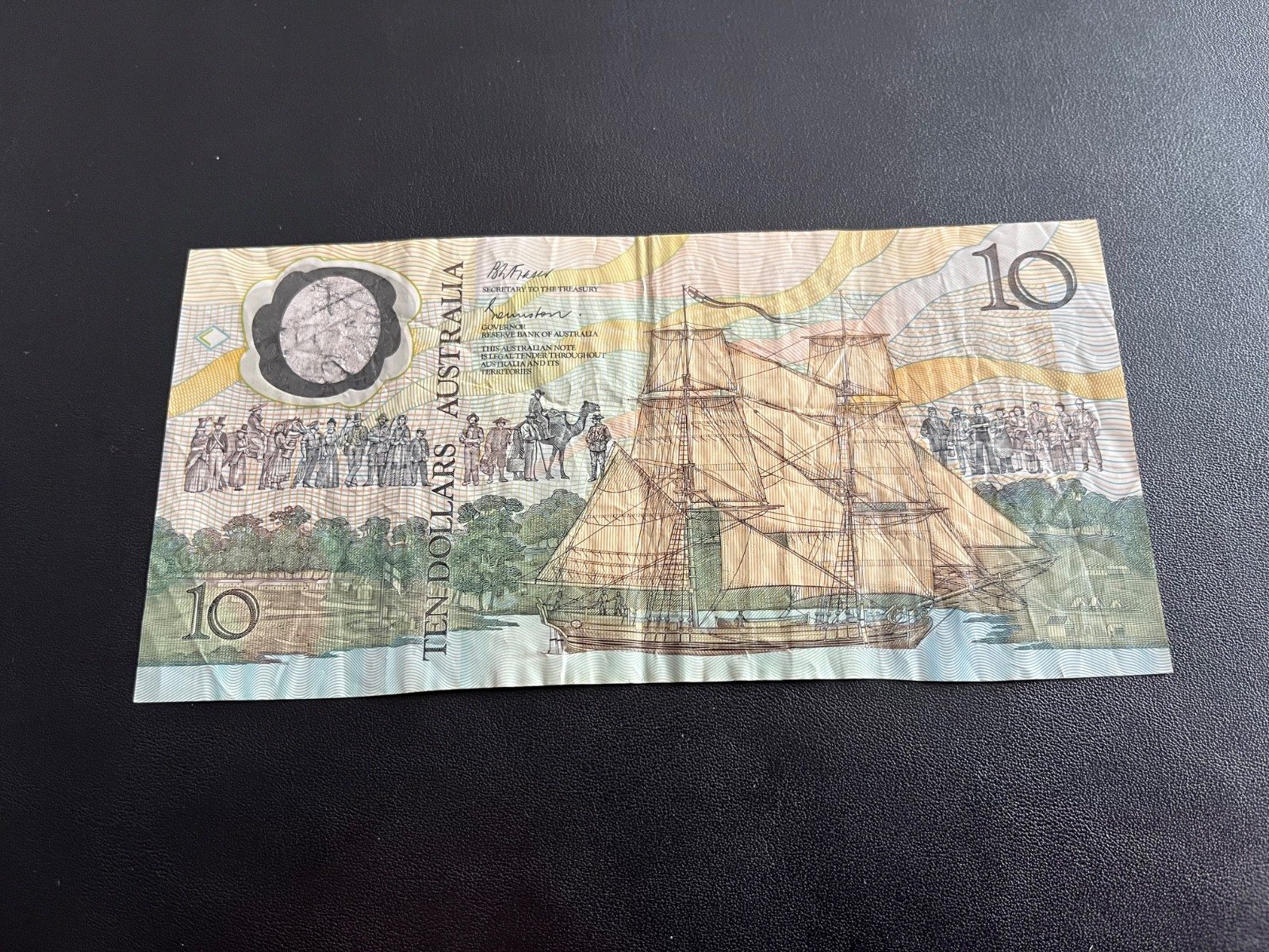 1988 Australia $10 - Ten Dollars World's First Polymer Note | eBay