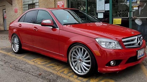 (Set-4) Ravetti M15 20x8.5 5X120 35mm Silver Chrome Lip Wheels Rims 20 ...