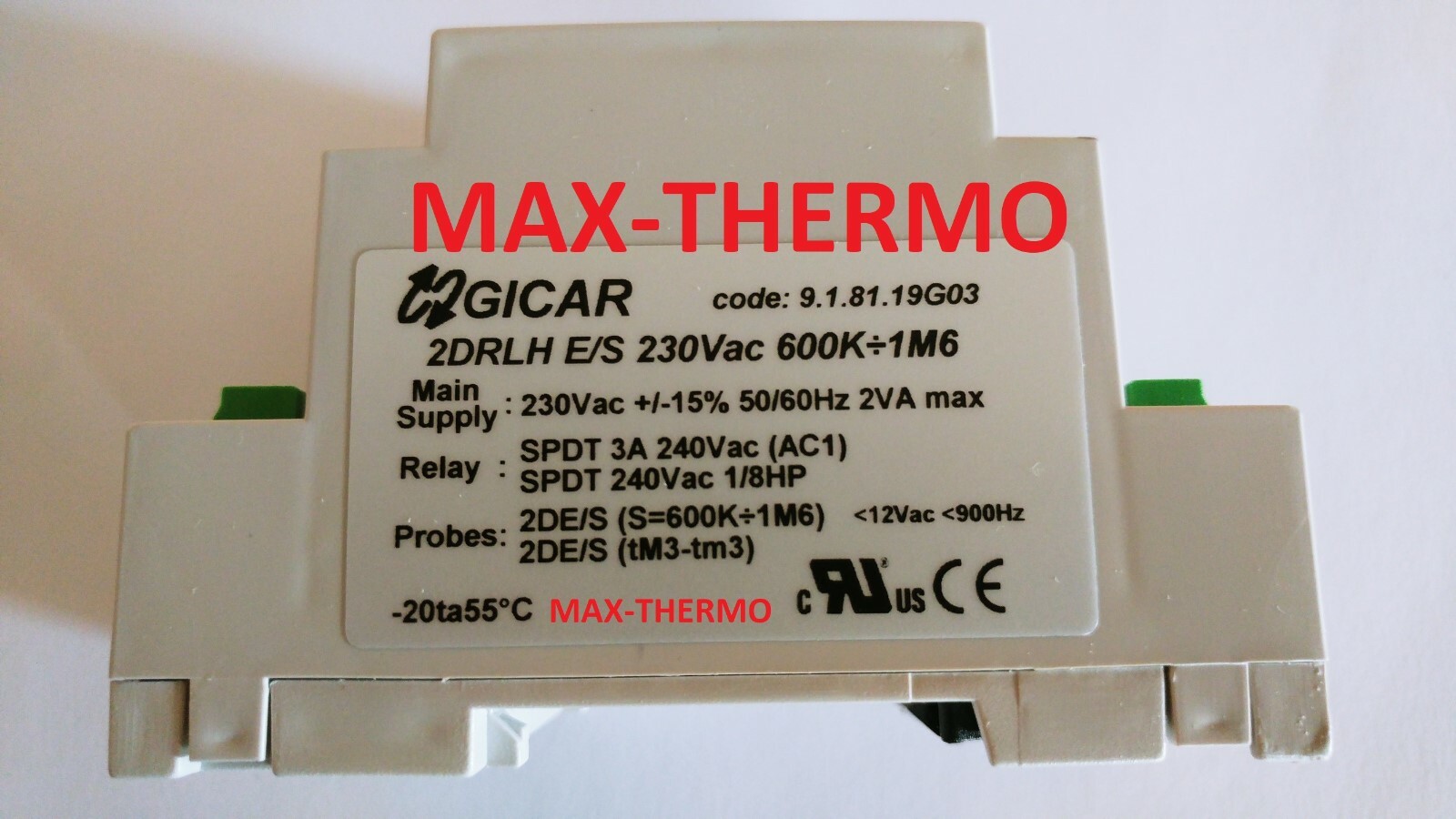 GICAR 2DRLH E/S FOR TUTTNAUER autoclave 9.1.81.19.G03 level controller ...