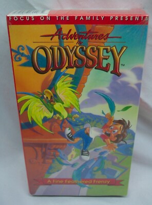 ADVENTURES IN ODYSSEY A Fine Feathered Frenzy Cartoon VHS VIDEO 1992 ...