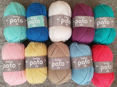 Baby Pato DK Double Knit 50g Acrylic Knitting Yarn by Cygnet | eBay UK