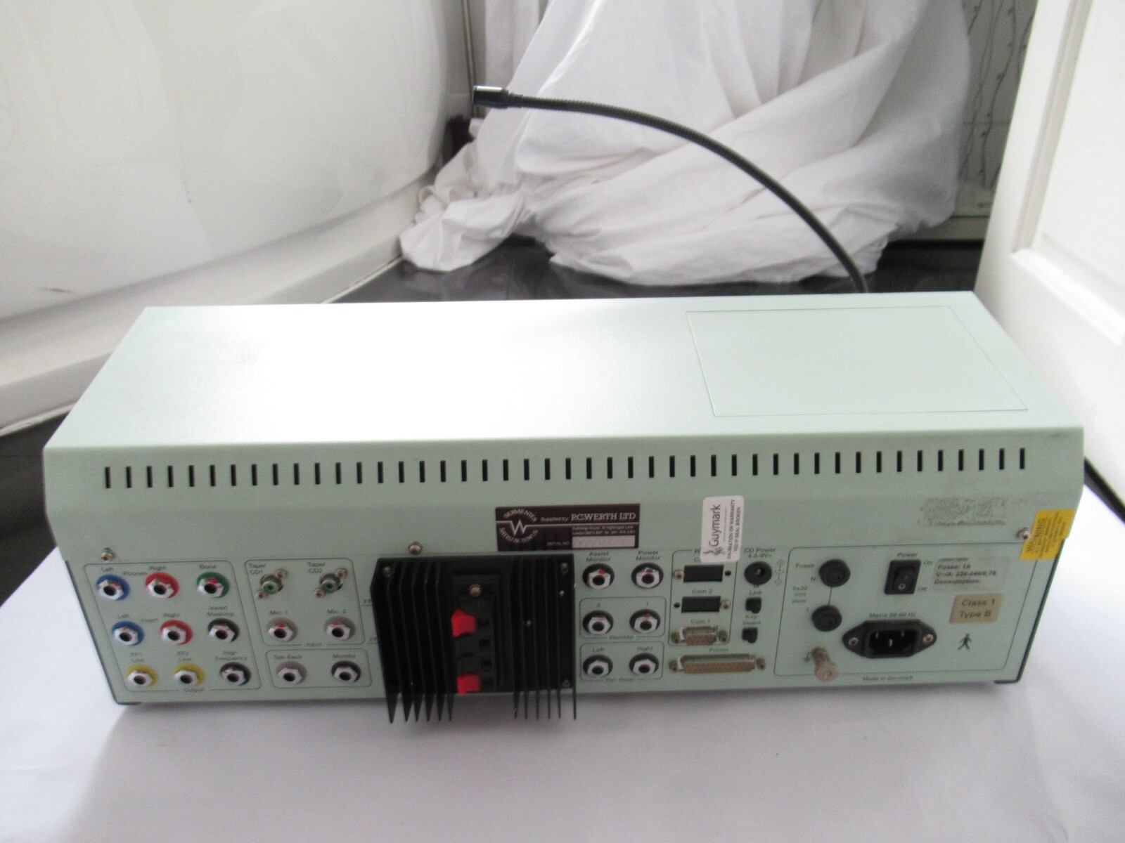 KAMPLEX KC50 CLINICAL AUDIOMETER HEARING TONE AUDIOLOGY TEST AUDIOMETRY ...