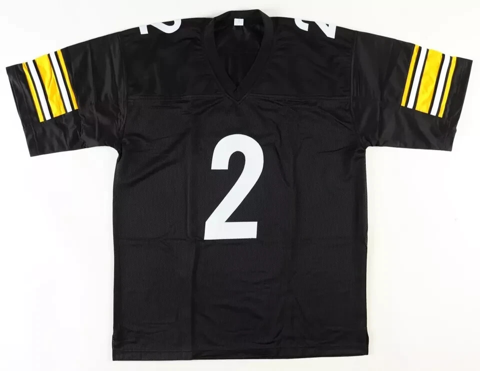 Justin Fields Signed Pittsburgh Steelers Jersey (Beckett) Ex Ohio State ...