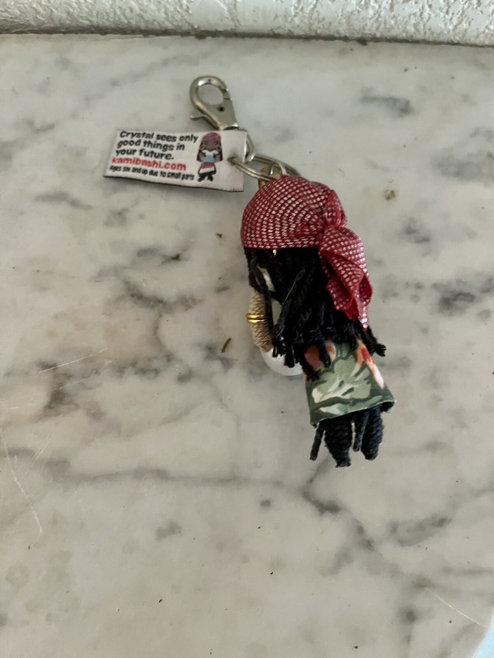 Kamibashi Hand Made In Thailand Crystal Fortune Teller Key Chain Purse ...