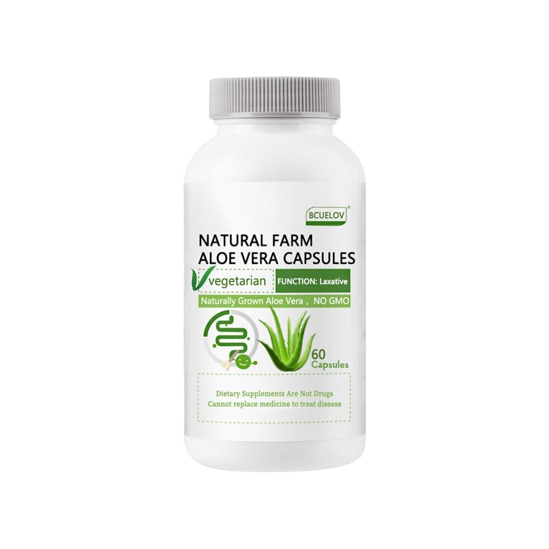 Aloe Vera Pearl Powder American Ginseng Capsules Supports Weight ...