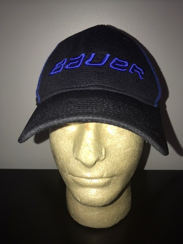 NEW ERA BAUER HOCKEY Medium-Large Trucker Hat Baseball Cap Lid | eBay