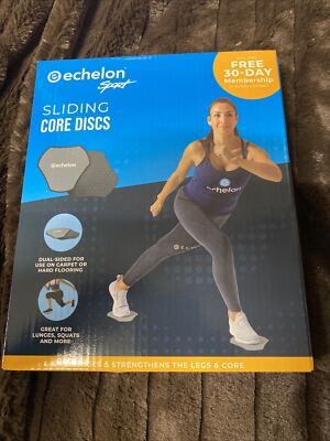 Sliding Core Discs Exercise Lunges Squats Echelon Sport Strength ...
