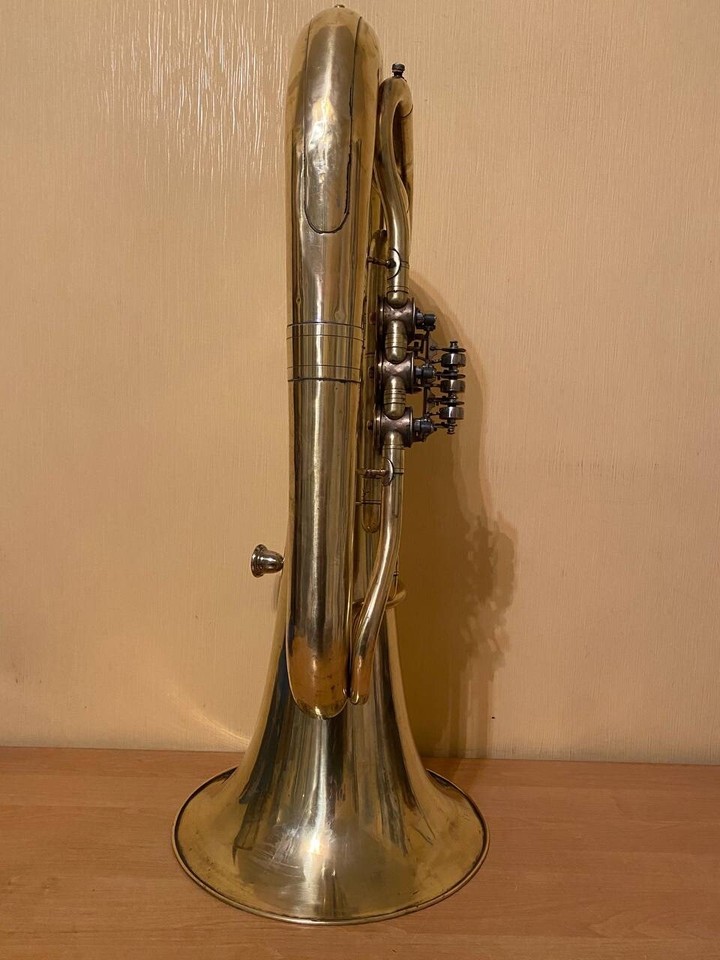 Tuba "Es" Leningrad Brass Wind Instrument Brass Trumpet USSR Soviet ...