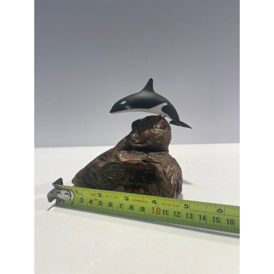 Orca Killer Whale Wood Sculpture by John Perry | eBay