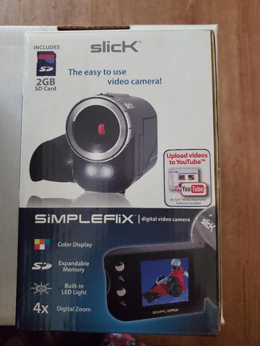 Simpleflix Slick Digital Video Camera VC122-2GB ...New & Sealed!!! | eBay
