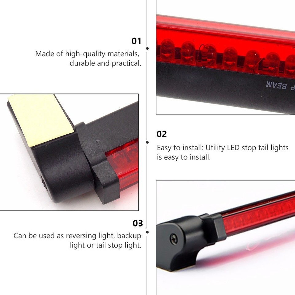Car High Brake Light Assembly Brake Rear Tail Light Turn Lights | eBay ...
