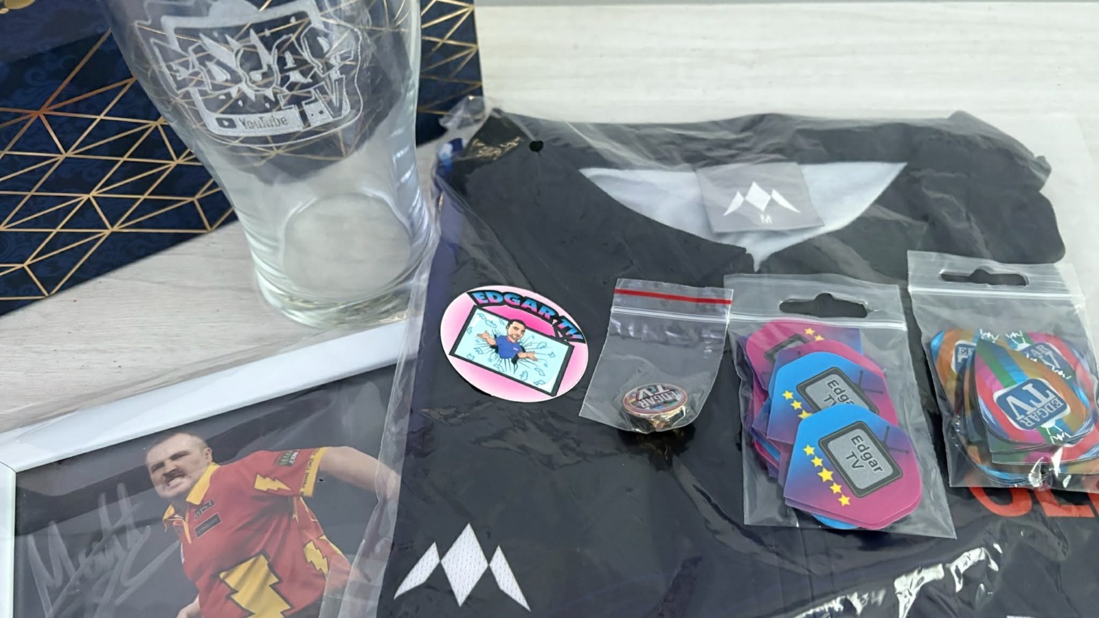 Matthew Edgar (Edgar TV ) Merchandise Dart Bundle | eBay UK