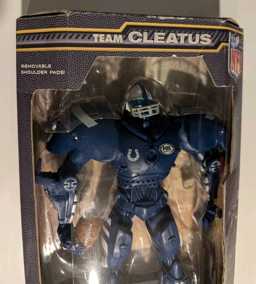 INDIANPOLIS COLTS NFL Team Cleatus Robot TOY Fox Sports RARE & NEW | eBay