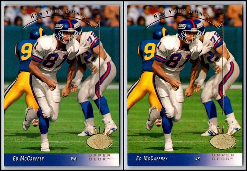 SP Ed McCaffrey (2) Card Lot - SELLING OUT NOW – ACT BEFORE YOU REGRET ...